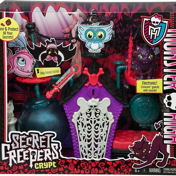 Monster High Secret Creepers Crypt | Toys | Monster High Secret ...